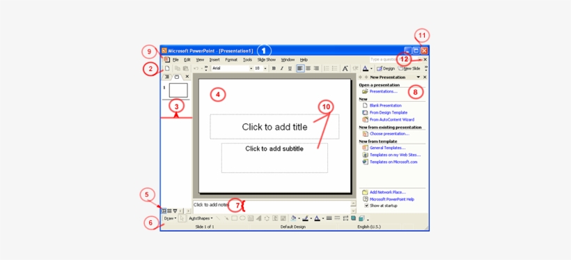 The Powerpoint Window[edit] - Creation Of Powerpoint Presentation PNG ...