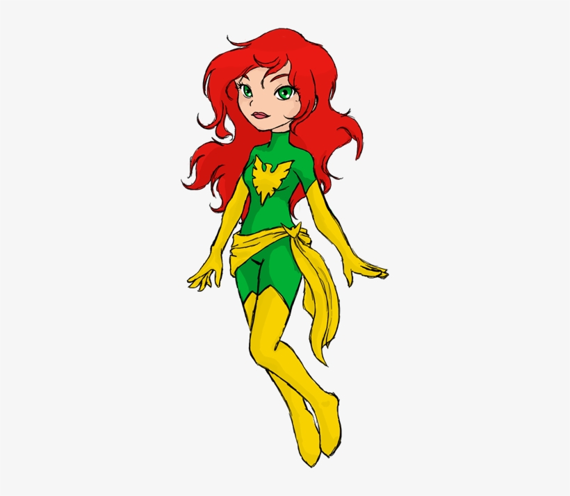 Jean Grey By ~theharechan On Deviantart - Jean Grey PNG Image ...