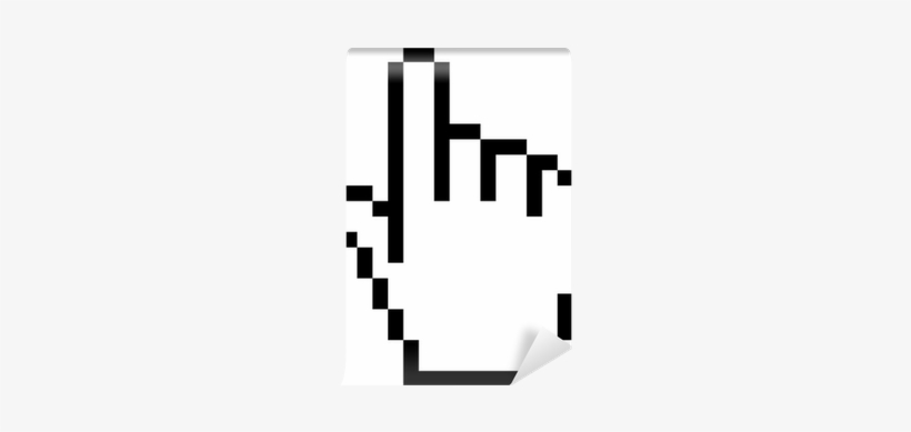 Computer Mouse Pointer Hand Icon Wall Mural • Pixers® - Hand Cursor PNG ...