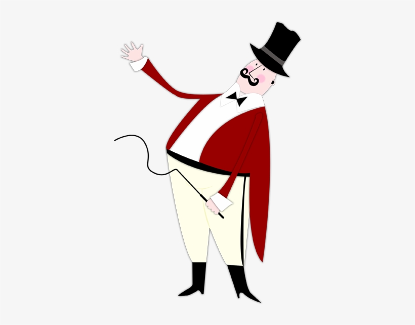 Ringmaster - Cartoon PNG Image | Transparent PNG Free Download on SeekPNG