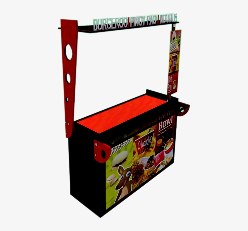 Burgeroo,pinoy Pao And O'noodles 3in1 Food Cart - Pinoy Pao Cart PNG ...