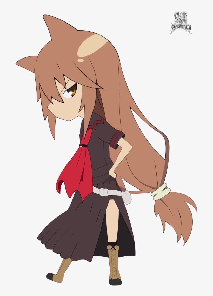 Ookami Chibi Vector By Rastiminato - Okamisan And Her Seven Companions ...