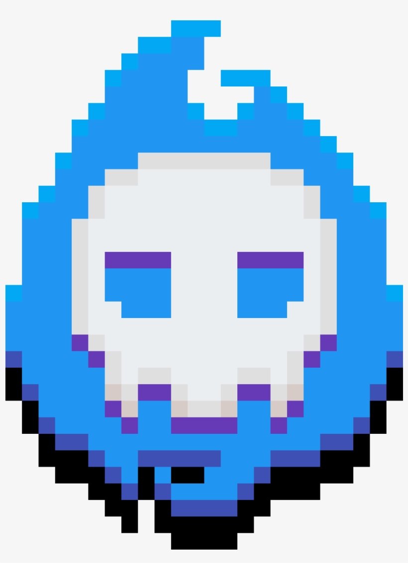 Soul Fire Skull - Pixel Art Spider Man PNG Image | Transparent PNG Free ...