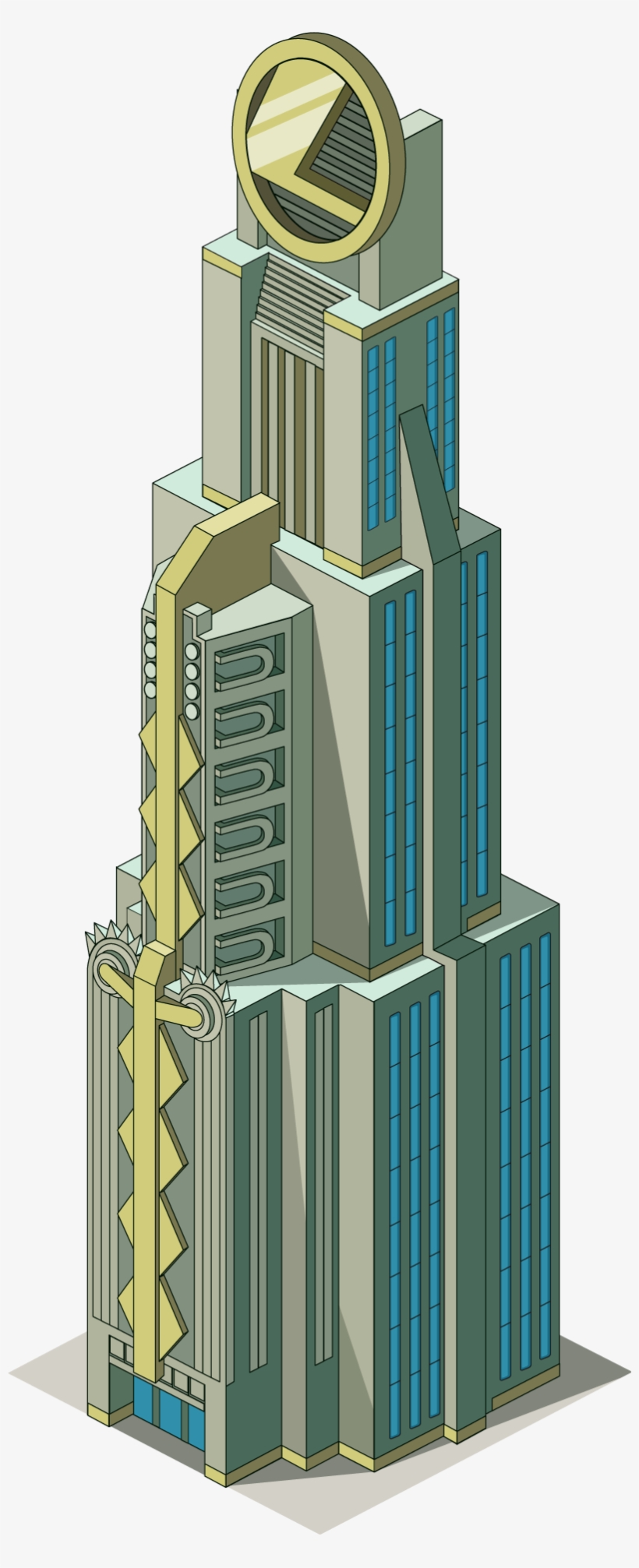 Building Lexcorps - Lexcorp Building PNG Image | Transparent PNG Free ...