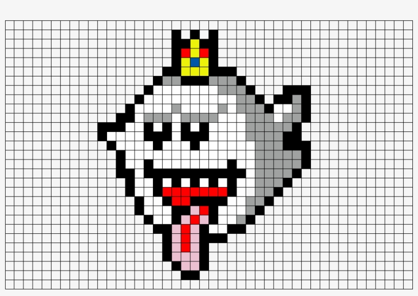 Download Pixel Art Boo Mario | Transparent PNG Download | SeekPNG