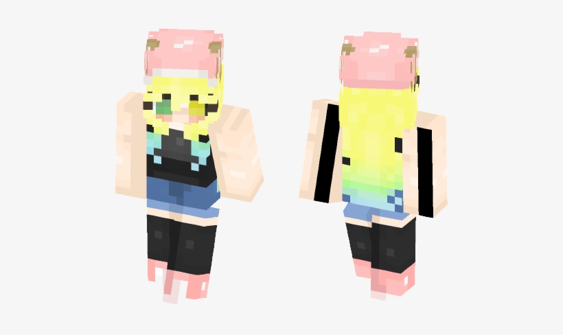 Female Minecraft Skins - Toy Block PNG Image | Transparent PNG Free ...