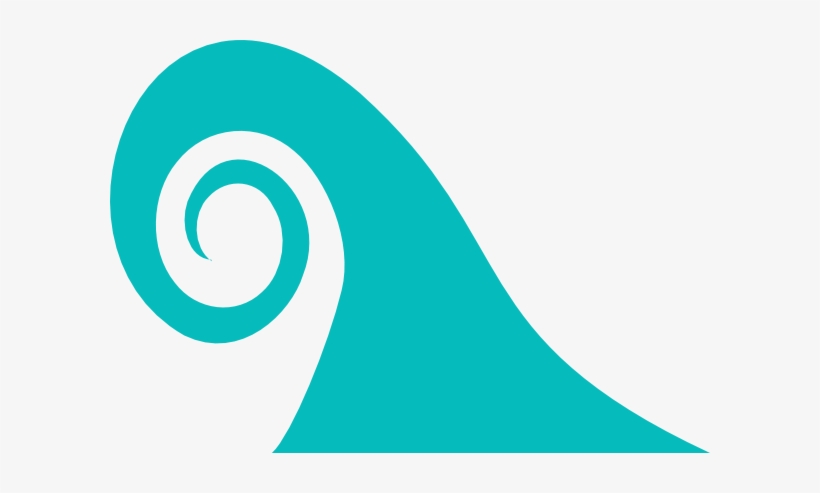 Cartoon Ocean Waves Clipart - Curl Wave Clipart PNG Image | Transparent ...