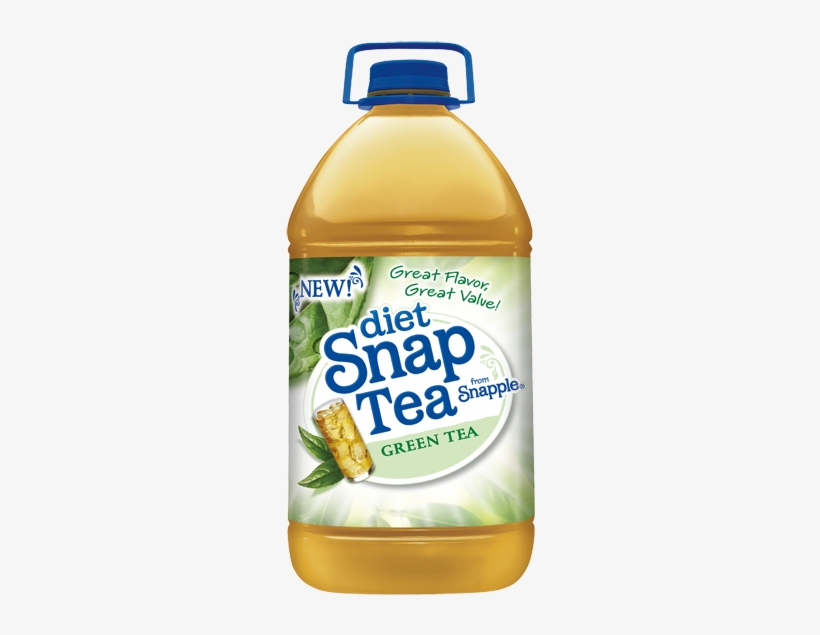 Snapple Diet Snap Tea, Green Tea - Snapple Snap Green Tea - 1 Gal Jug ...