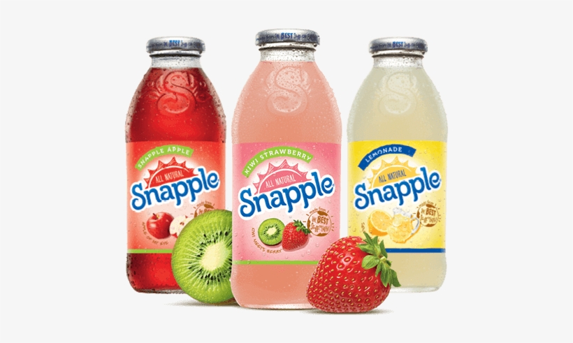 View All Products - Snapple Apple 16 Oz Glass Bottles - Case PNG Image ...