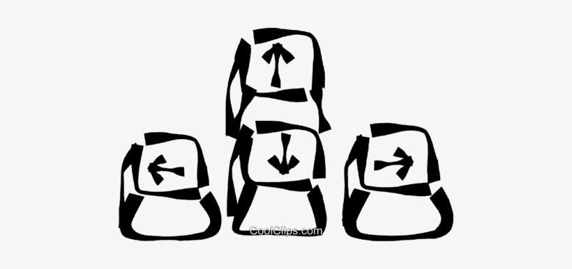 Arrow Keys Royalty Free Vector Clip Art Illustration - Clip Art PNG ...