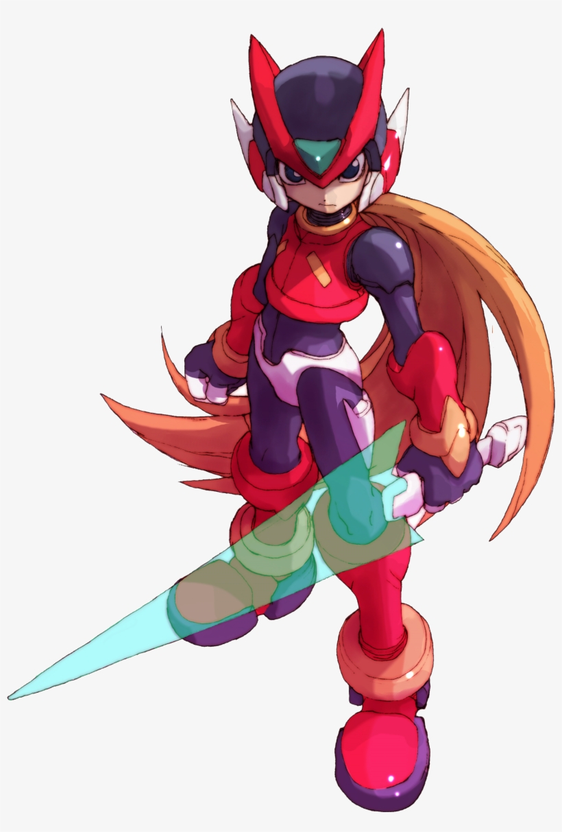 Zero Era Z Saber - Zero Mega Man Zero PNG Image | Transparent PNG Free ...