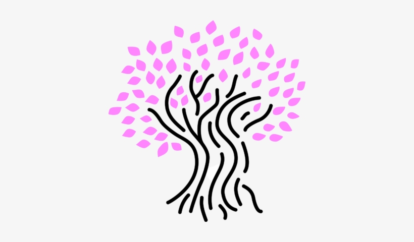 Download Pink Leaf Tree - Pink Tree Clip Arts | Transparent PNG ...