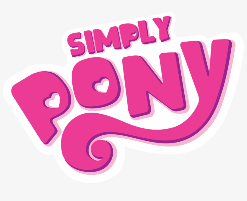 Simply Pony Logo ) - My Little Pony Fim Logo PNG Image | Transparent ...