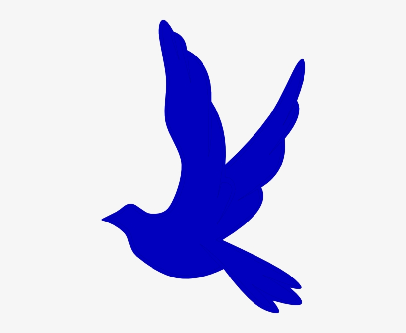 Blue Dove Clipart