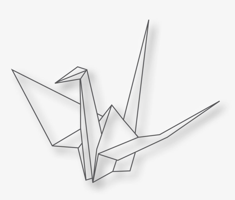 Download Paper Crane Shadow - Crane Paper Png | Transparent PNG ...