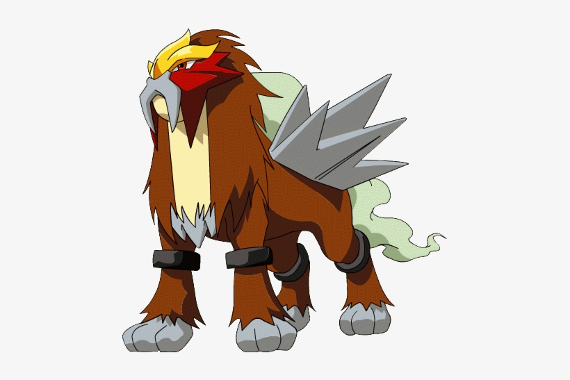 Entei - Entei Pokemon PNG Image | Transparent PNG Free Download on SeekPNG