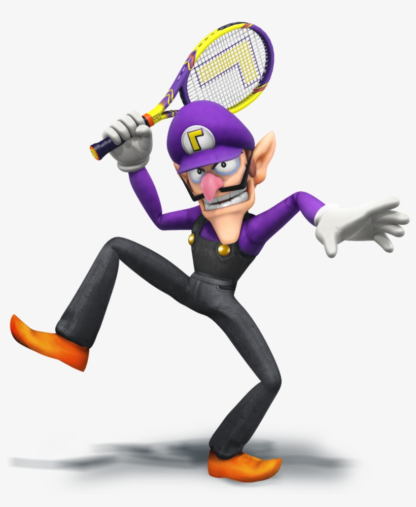 Waluigi Nibroc-rock - Pauline Mario Tennis Ace PNG Image | Transparent ...