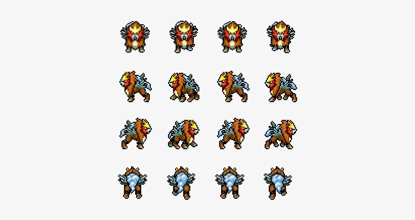 Download That's Entei From Mystery Dungeon - Spriters Resource ...