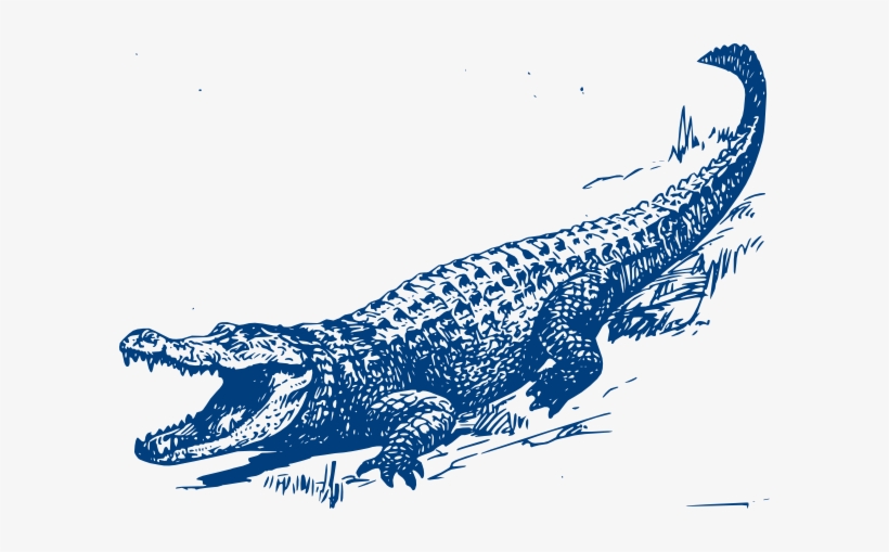 Download Blue Gator Svg Clip Arts 600 X 429 Px | Transparent PNG ...