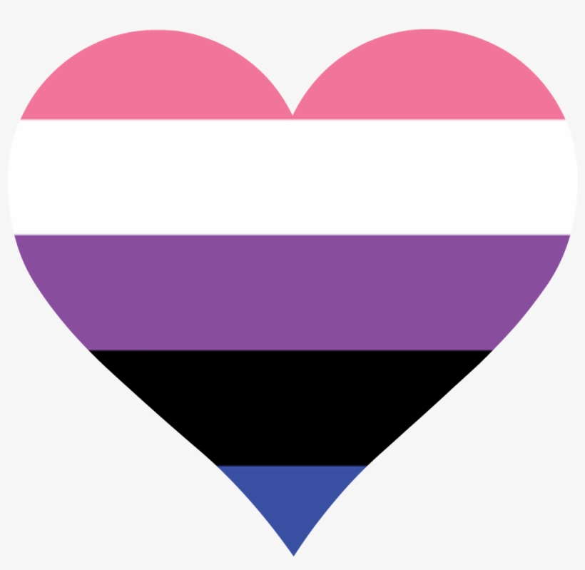 Genderqueer Flag Heart Transparent PNG Image | Transparent PNG Free ...