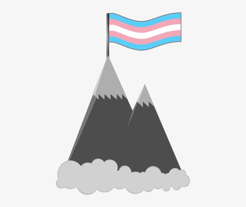 Download Finally Planted A Flag At Peak Trans - Flag | Transparent PNG ...