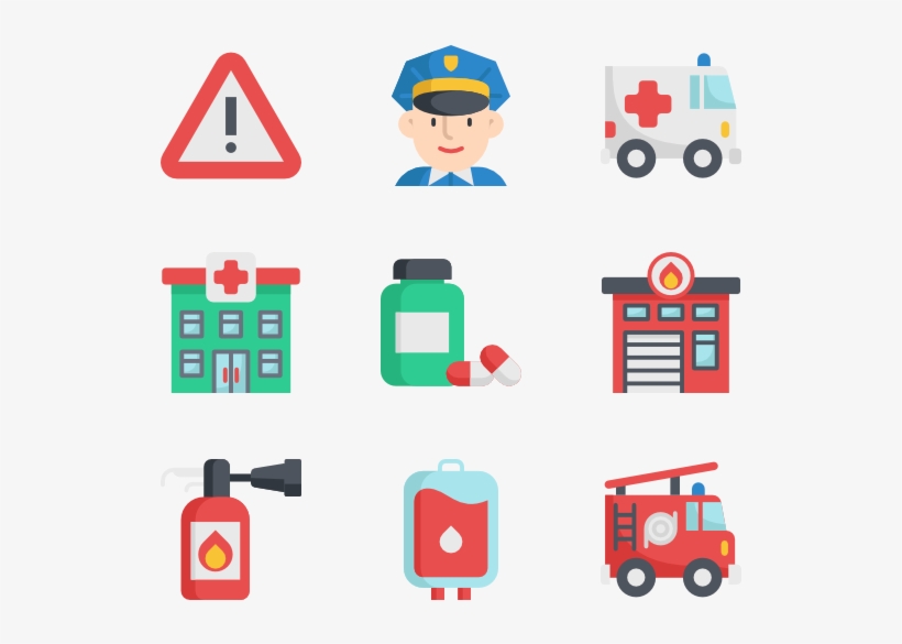 Emergency Services - Emergency Services Icon PNG Image | Transparent ...
