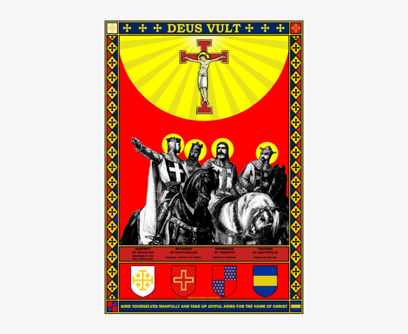 First Crusaders Poster - William Marshal Store PNG Image | Transparent ...