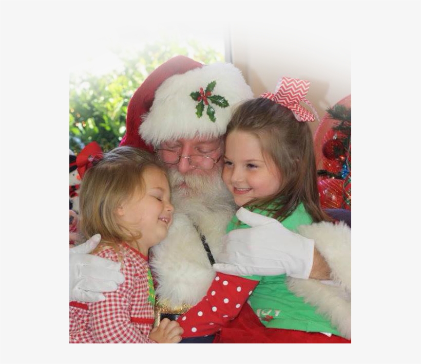 Santa-hugging - Toddler PNG Image | Transparent PNG Free Download on ...