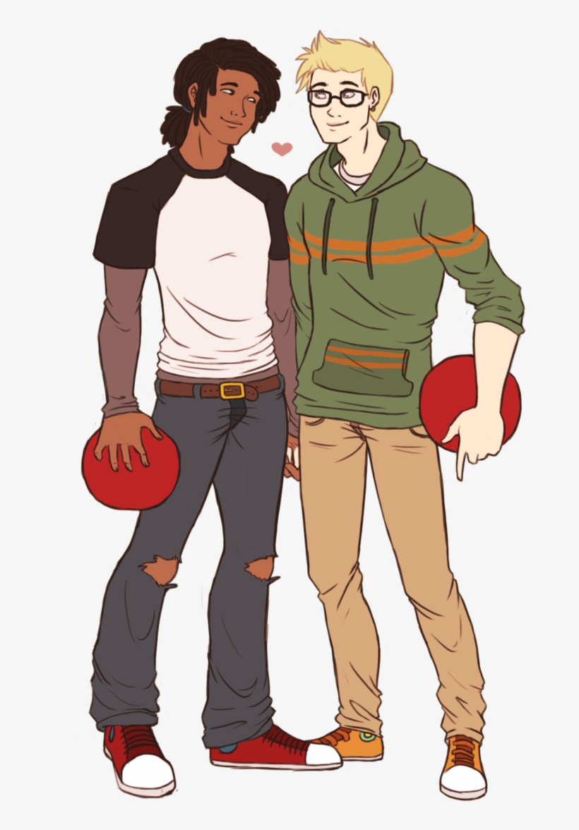 Virgil Hawkins X Richie Foley - Static Shock Virgil And Richie PNG ...