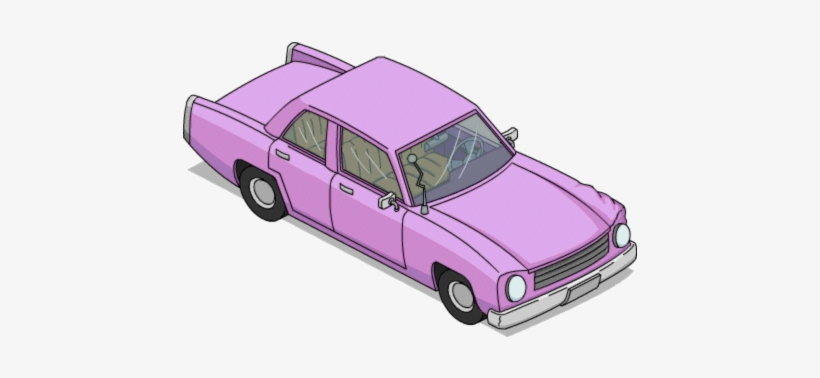 Coche De Homer Simpson - Homer Simpsons Car PNG Image | Transparent PNG ...