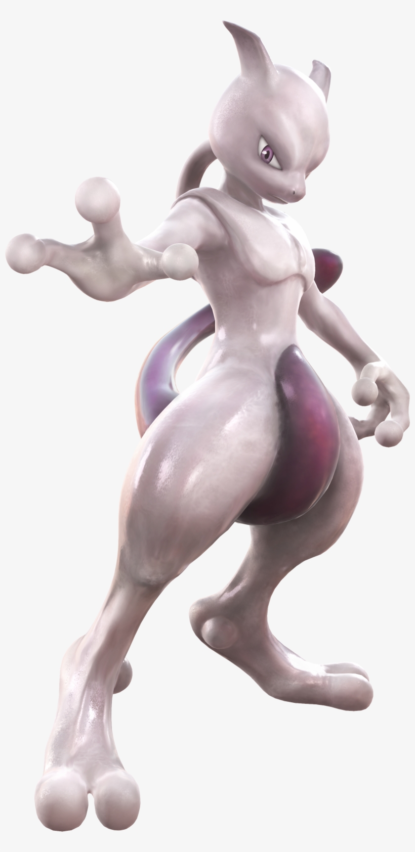 Mewtwo Transparent Pokemon Go - Mewtwo Pokken Tournament Dx PNG Image ...