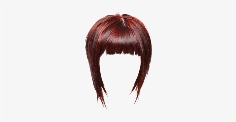 Download Medium Straight Casual Layered Bob Hairstyle With Blunt ...