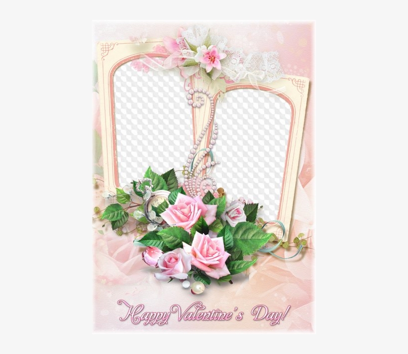 Happy Valentine's Day - Picture Frame PNG Image | Transparent PNG Free ...