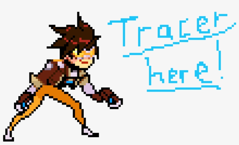 Tracer Pixel Spray - Overwatch Tracer Pixel Spray PNG Image ...