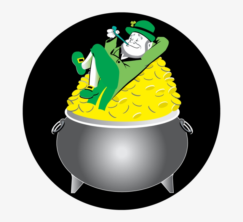 Pot Of Gold - Apollo Pot Of Gold 2 Glass Gobo Cs-0073 PNG Image ...