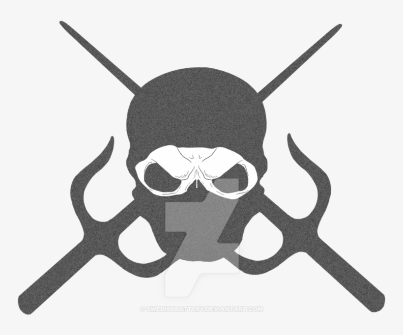 Skull Ninja By Swedishbattery On Deviantart - Transparent Ninja Skull ...