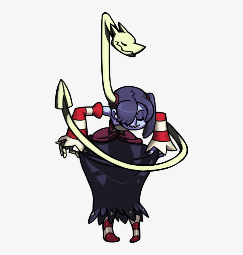 Squig Bow - Skullgirls Squigly Png PNG Image | Transparent PNG Free ...