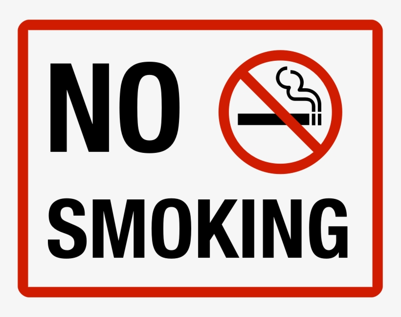 Download No Smoking Sign Big | Transparent PNG Download | SeekPNG