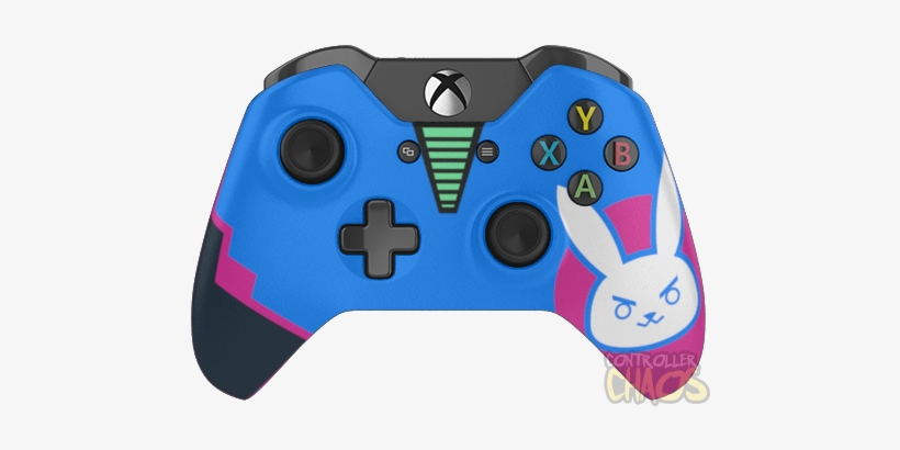 Authentic Microsoft Quality - D Va Xbox One Controller PNG Image ...