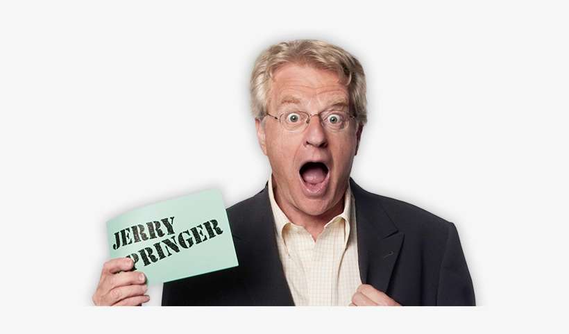 The Jerry Springer Show - Jerry Springer On The Cw PNG Image ...
