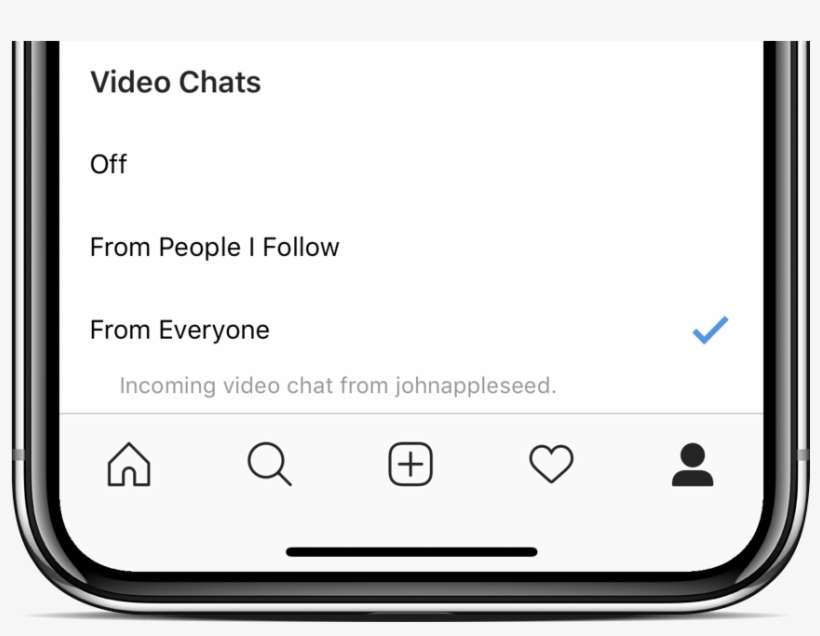 Enable Push Notifications For Video Chat - Instagram PNG Image ...