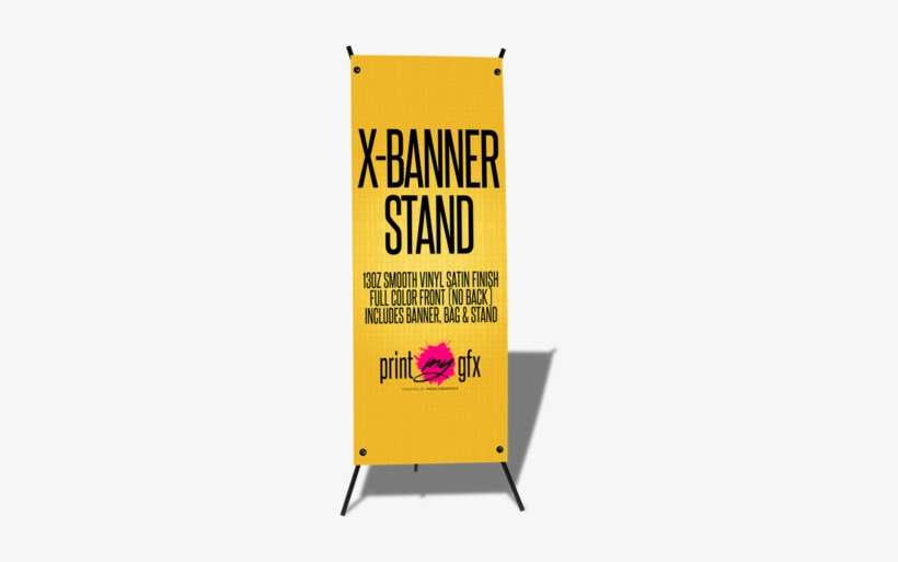 X-banner Stand - Banner PNG Image | Transparent PNG Free Download on ...