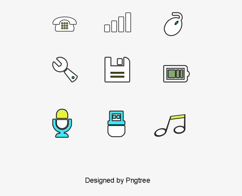 Download Icon, Simple, Interface, Push Button Png And Psd - Portable ...