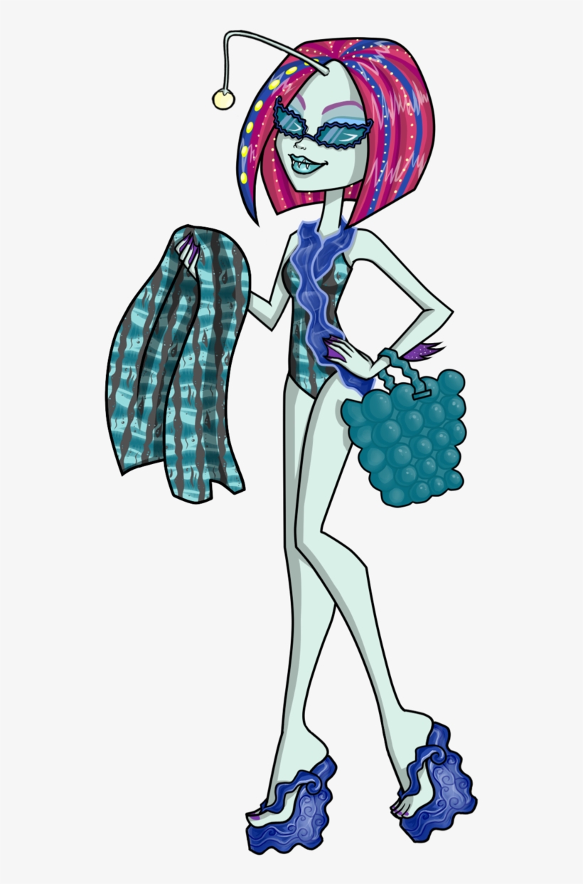 Download Coffin Clipart Monster High - Monster High Fish Girls ...