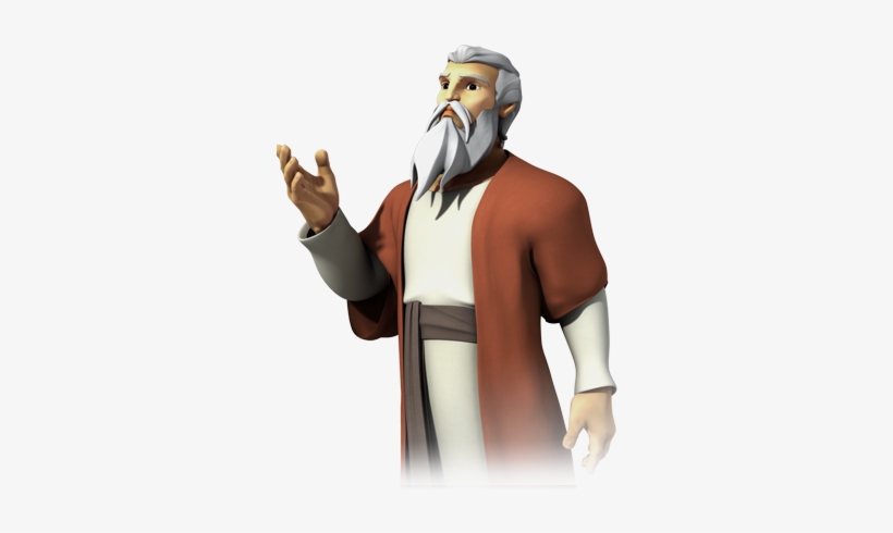 At God's Direction, Moses Led The Israelites Out Of - Moses PNG Image ...