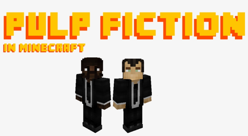 Undefined - Pulp Fiction Minecraft Skin PNG Image | Transparent PNG ...