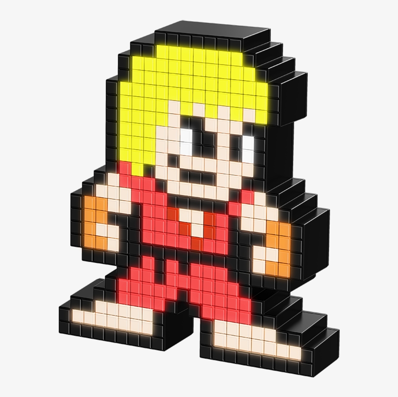 Ken - - Pixel Pals Street Fighter Ken PNG Image | Transparent PNG Free ...