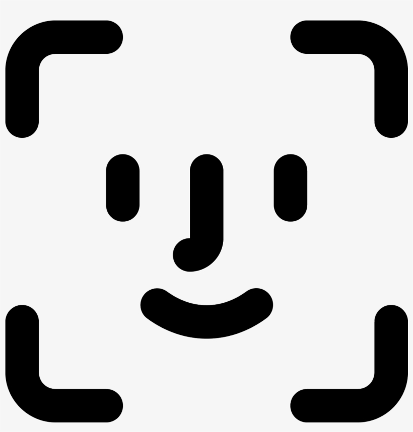 Face Id Icon - Face Id Icon Svg PNG Image | Transparent PNG Free ...