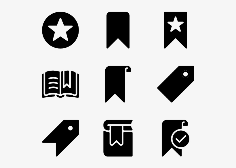Bookmarks & Tags - Bookmark Icon PNG Image | Transparent PNG Free ...