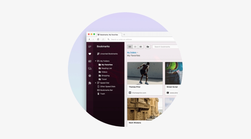 Bookmark Manager With Page Previews - Browser Bookmarks Manager PNG ...